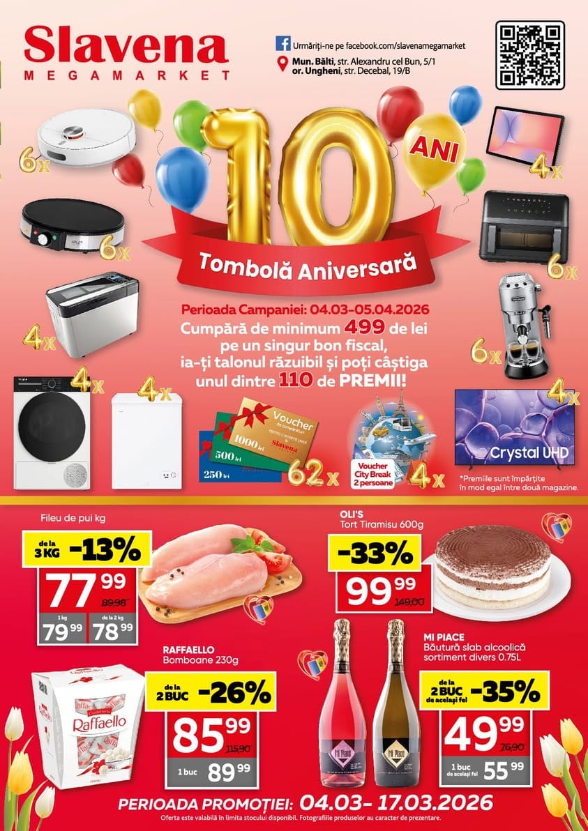 Catalog Slavena 04.03 - 17.03.2026 | Oferte Moldova
